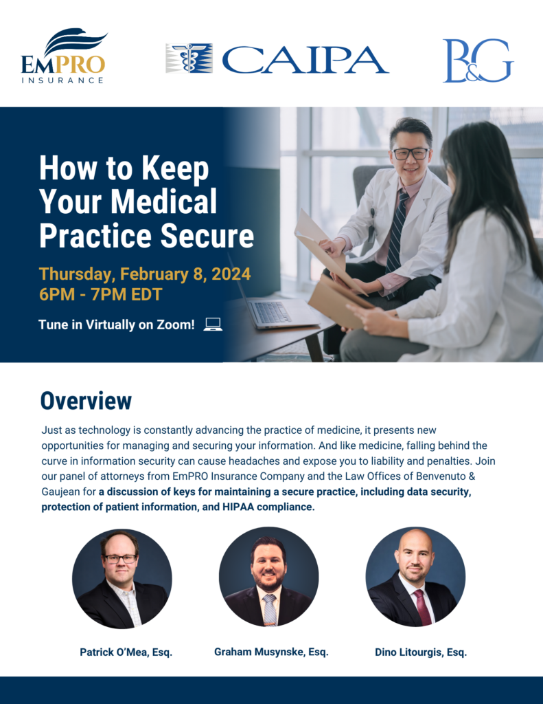 How to Keep Your Medical Practice Secure - EmPRO Insurance Company